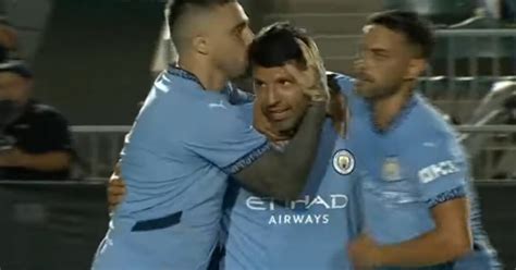 Agüero Anotó Un Golazo En El Torneo Del Millón De Dólares Pero Su
