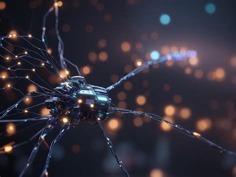 Premium Ai Image Artificial Neuron In The Concept Of Artificial