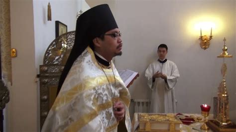 Литургия на японском языке 03 11 2018 Тропари трисвятое апостол Youtube