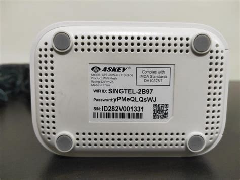 Singtel Optical Network Router And Askey Wifi Mesh Computers Tech Parts Accessories