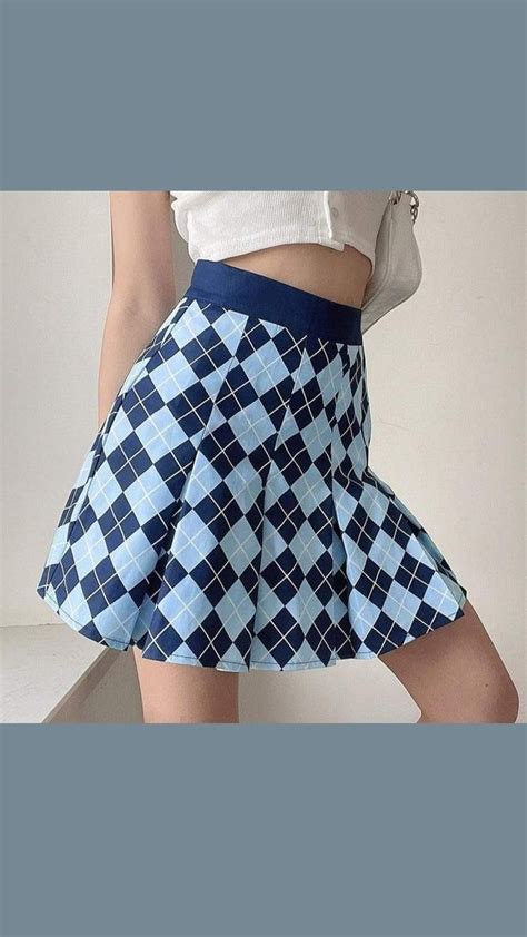 Argyle Printed Mini Skirt For Women An Immersive Guide By Must Have Skirts