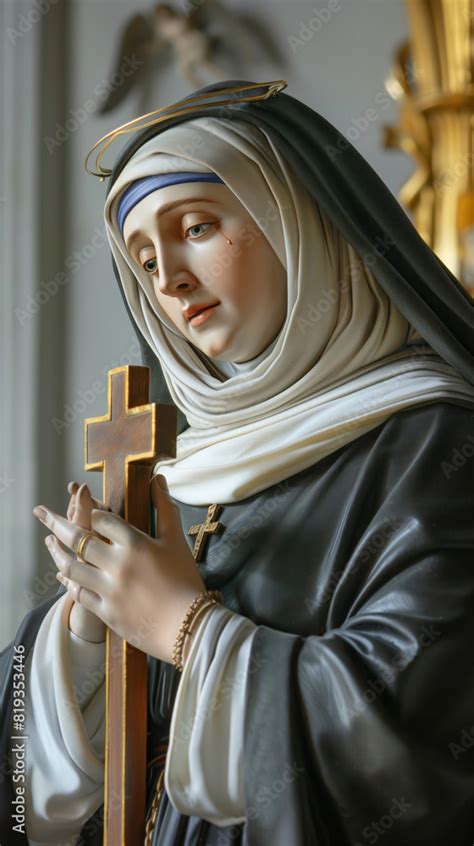 Ai Generated Image Of Saint Rita Of Cascia Patroness Of Impossible