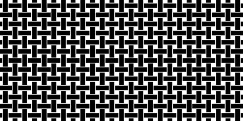 Weaving Line Motif Pattern Contemporary Decoration For Interior