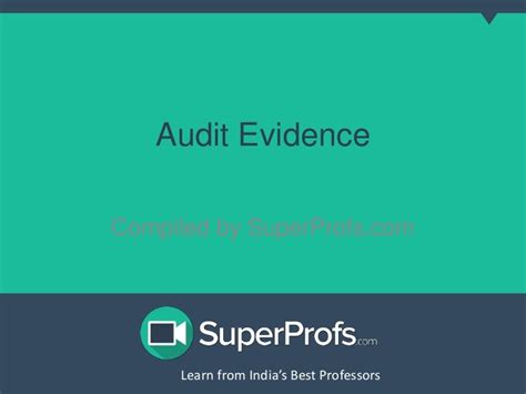 Audit Evidence
