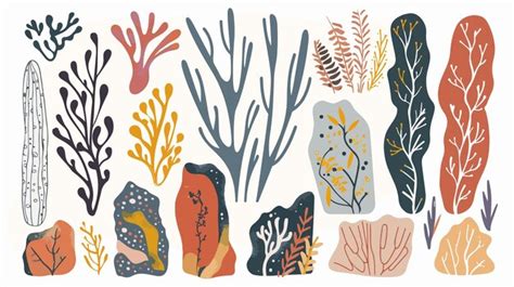 Array Of Diverse Shapes For Headers And Footers Design Premium Ai