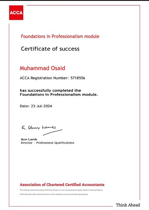Muhammad Osaid On Linkedin Successfully Completed The Foundations In