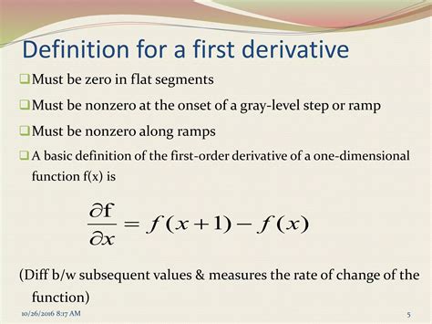 Sharpening Spatial Filters PPT