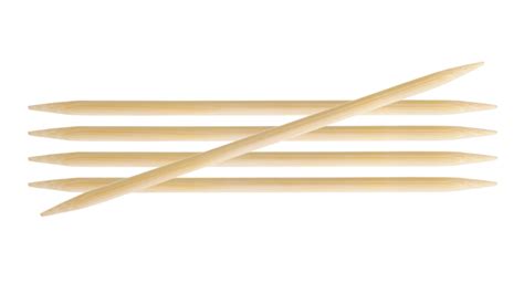 Чулочные деревянные спицы KnitPro Bamboo, длина 20 см. 3,5 мм. Арт ...