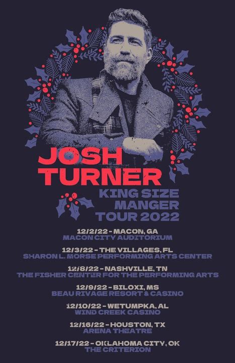 Josh Turner Concert Tickets 2023 Live Tour Dates Bandsintown