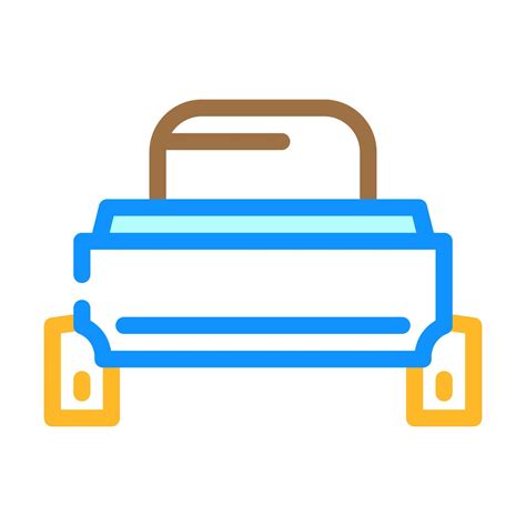 Push Button Switch Color Icon Vector Illustration Vector Art At Vecteezy