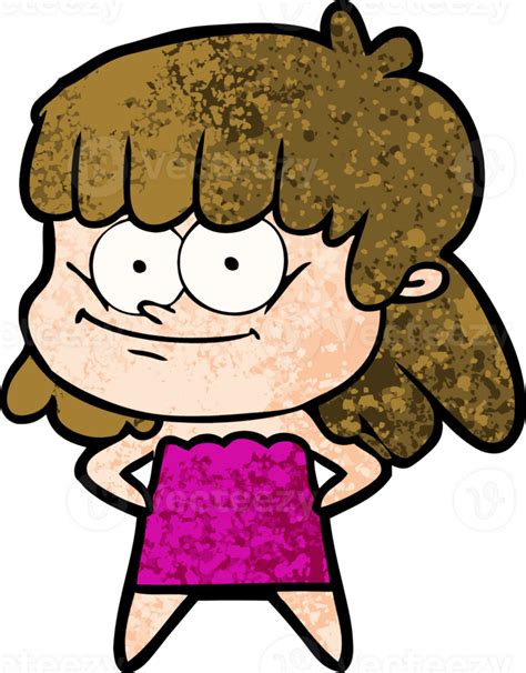 Cartoon Smiling Woman 42325731 Png