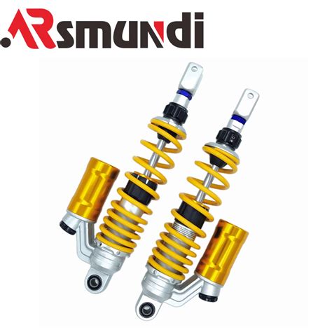 Universal 320mm 340mm 360mm Motorcycle Adjustable Rebound Damping Shock