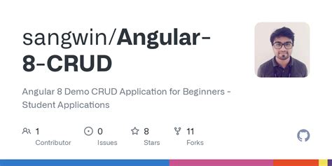 Github Sangwinangular 8 Crud Angular 8 Demo Crud Application For