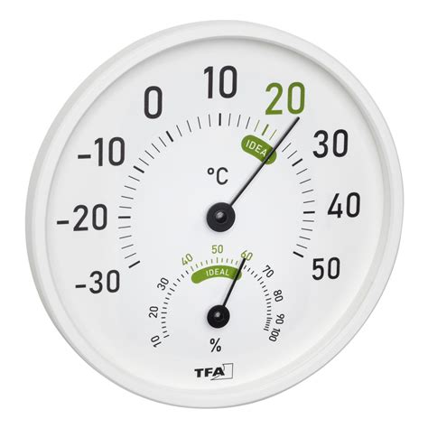 Analogue thermo-hygrometer for in- and outdoor | TFA Dostmann