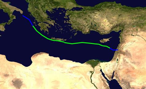 2018 Mediterranean Sea Cyclone Season Bluetiger Hypothetical