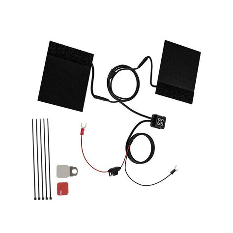 Kenally Empuñadura Calefactable De Tela Para Motocicleta Luz
