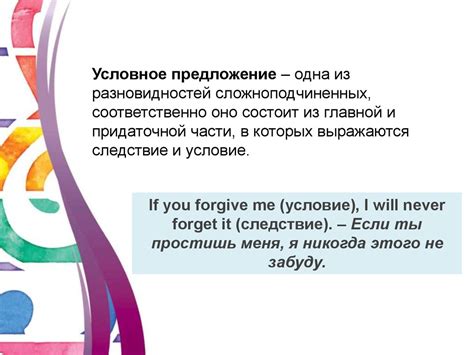 Conditional Sentences Условные предложения в английском языке