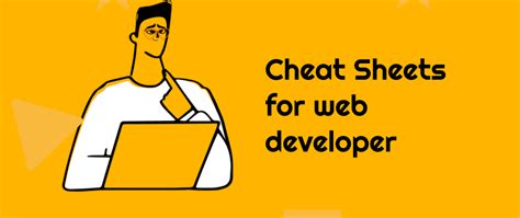 Cheat Sheets For Website Developers Isaac Ameyaw