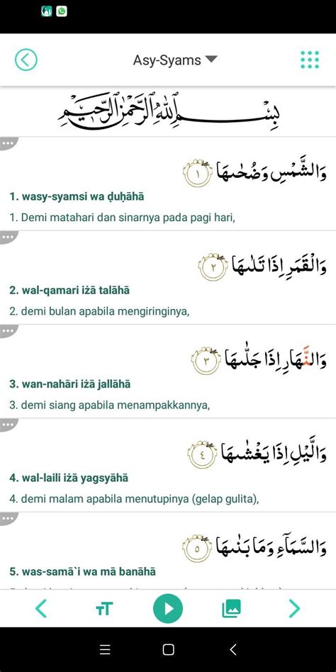 Teks Bacaan Surat Asy Syams Arab Latin Dan Artinya Artofit