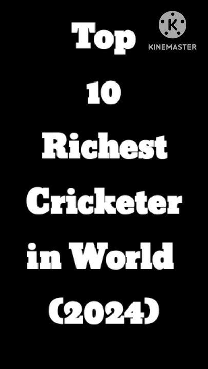 Top 10 Richest Cricketer 🏏in The World 🌐 Top10 Cricket Shorts