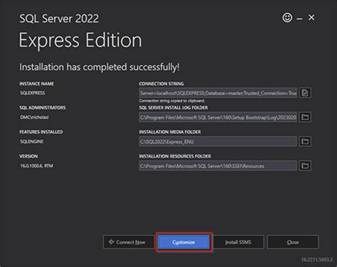 wincc oa how to create a microsoft sql server install for nextgen