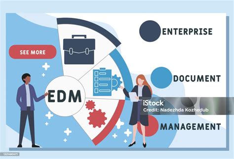 向量網站設計範本edm 企業文檔管理首字母縮略詞向量圖形及更多事件圖片 事件 商務 商業策略 Istock