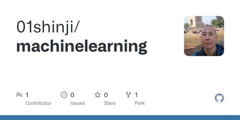 Github 01shinjimachinelearning
