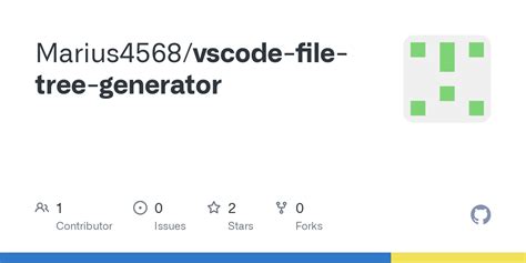 Github Marius4568vscode File Tree Generator
