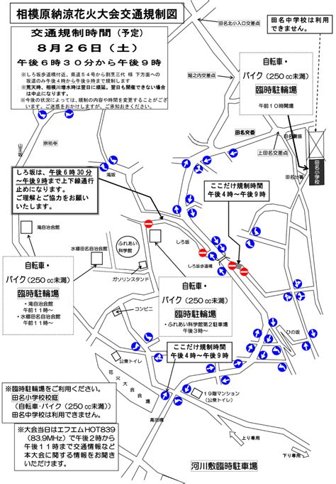 交通アクセス｜相模原納涼花火大会