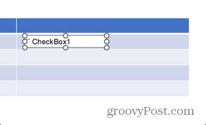 How To Insert A Checkbox In A PowerPoint Table