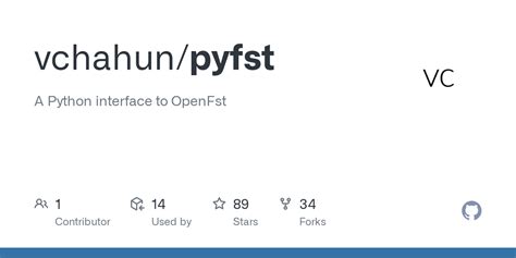 GitHub Vchahun Pyfst A Python Interface To OpenFst