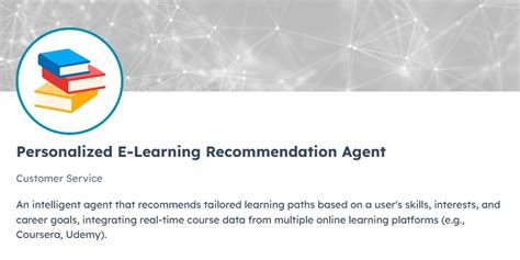 Personalized E Learning Recommendation Agentai Based On Skills Certification Education