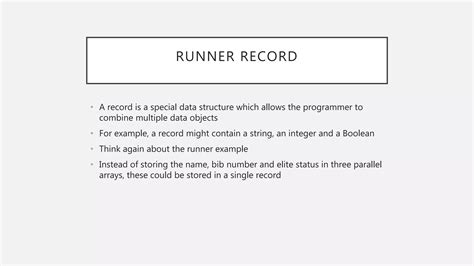 Records In Python Ppt