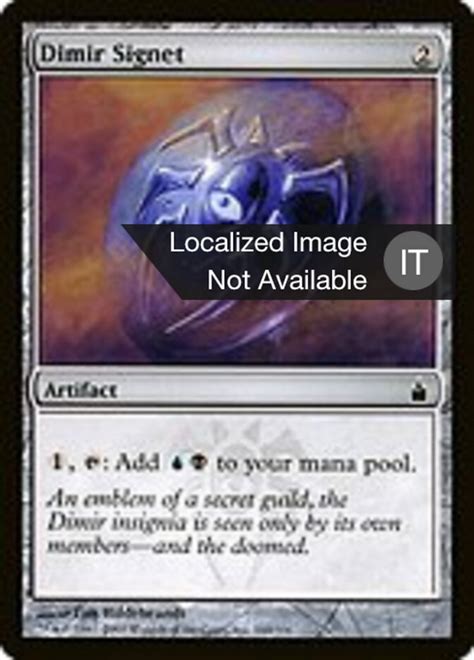 Dimir Signet · Ravnica City Of Guilds Rav 260 · Scryfall Magic The