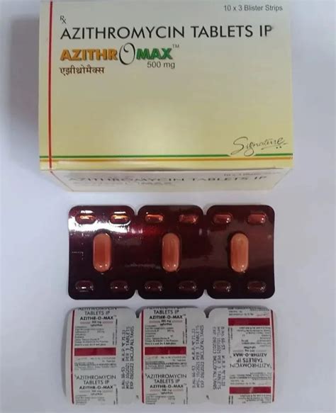 500mg Azithro Max Azithromycin Capsule At ₹ 64strip Azithromycin
