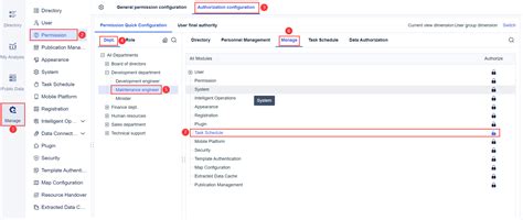 Schduled Task Authorization Finebi Help Document