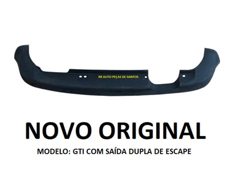 Spoiler Parachoque Traseiro Golf Gti Original