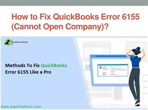 PPT How To Fix QuickBooks Error Cannot Open Company PowerPoint Presentation ID
