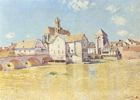 Waterways In The Delightful Landscapes Of Alfred Sisley Marine Café Blog