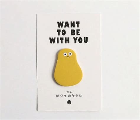 Cartoon Blob Sticky Notes Yellow Plan It Over Coffee