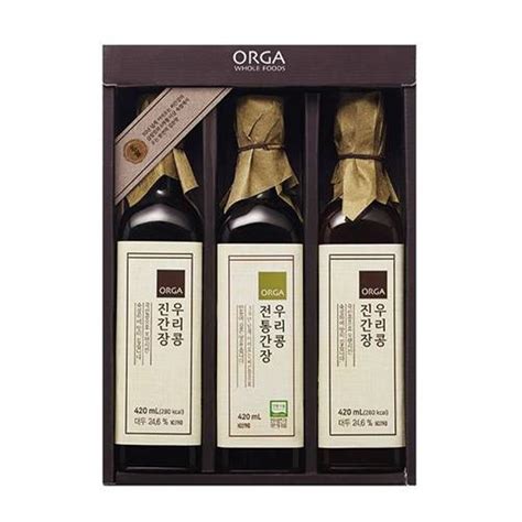우리콩 간장 선물세트 배민스토어