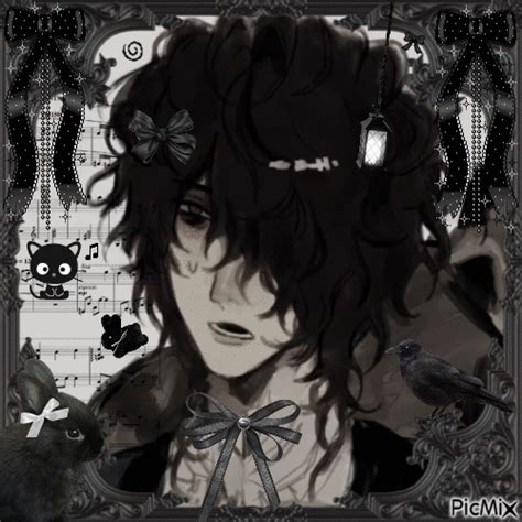 Edgar Allan Poe ♪ Free Animated  Picmix