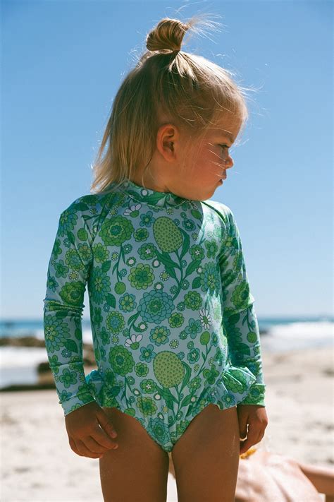 Girls Surf Suits Salty Swimwear