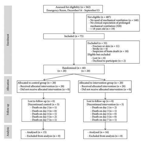 Consort Flow Diagram Of Patient Enrollment Allocation Follow Up And