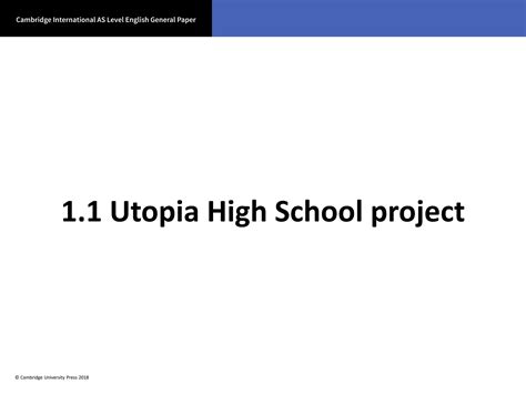 Presentation11utopiahighschoolasalgeneralpaperpptx Education