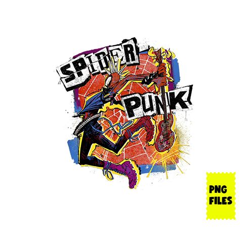 Spider Punk Png Spider Man Png Across The Spider Verse Png Inspire