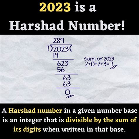 Knowledge 365 On Linkedin 2023 Is A Harshad Number