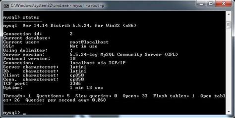 Mysql En Ligne De Commande Sous Wamp Https Etienner Github Io