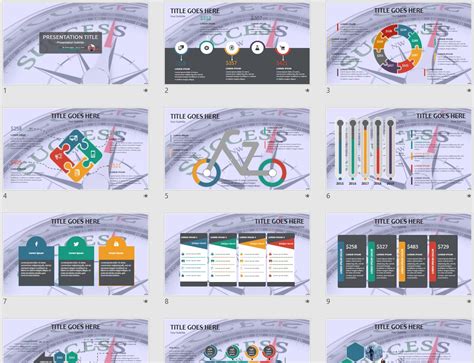 Success Powerpoint Template 68714