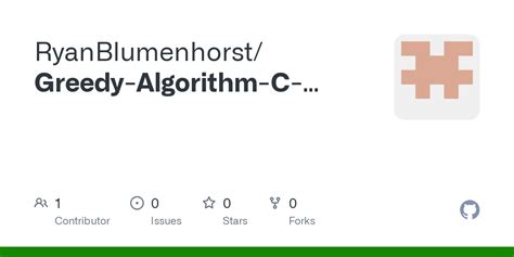 Github Ryanblumenhorstgreedy Algorithm C Sharp